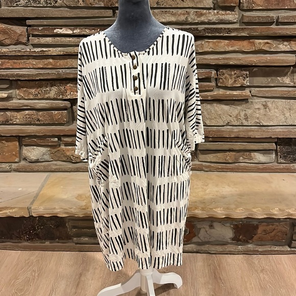 Lates By Kate | Dresses | Lates By Kate Always Dress Oversized Cotton ...